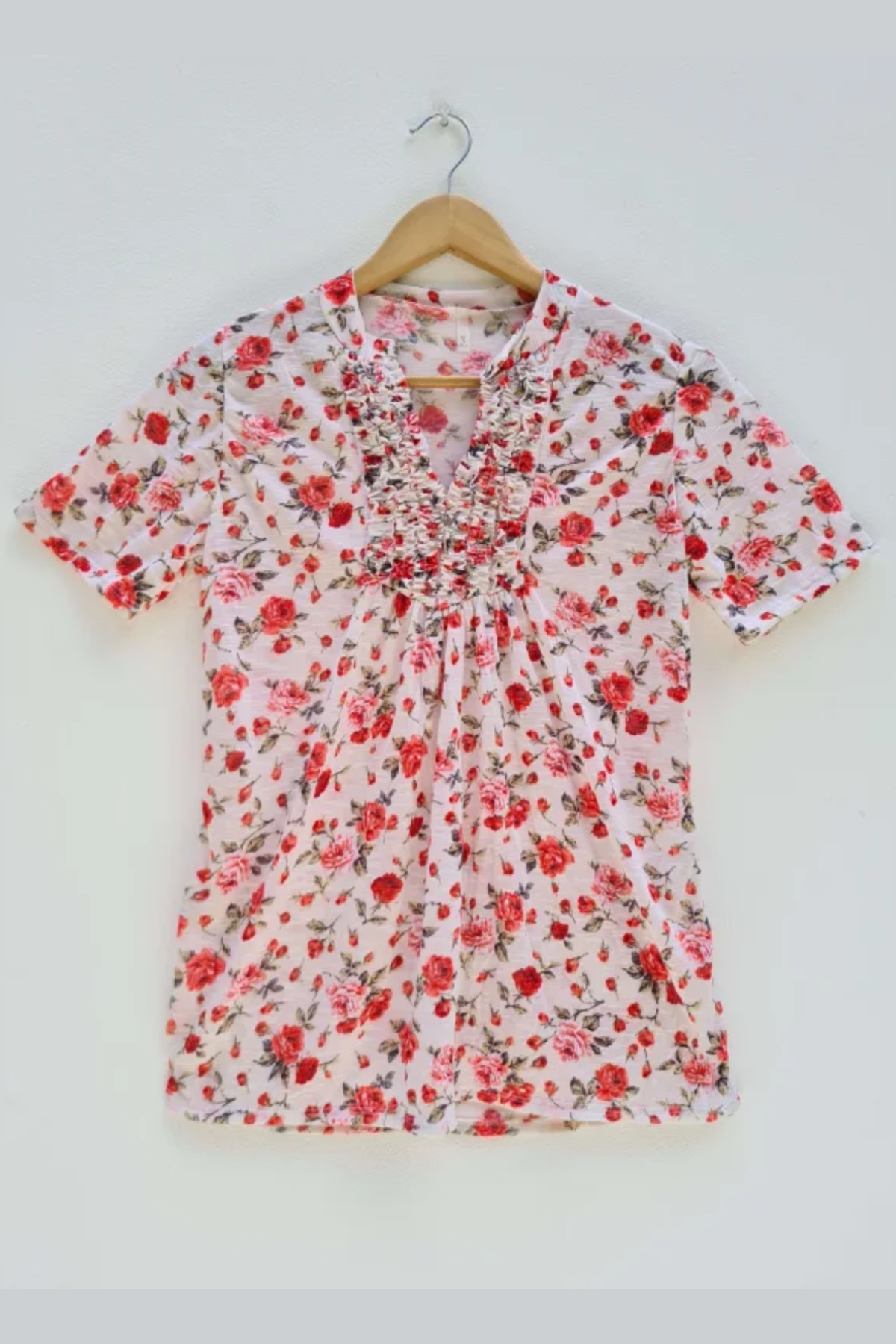 Remera Flame con Shabot | Distrito Moda