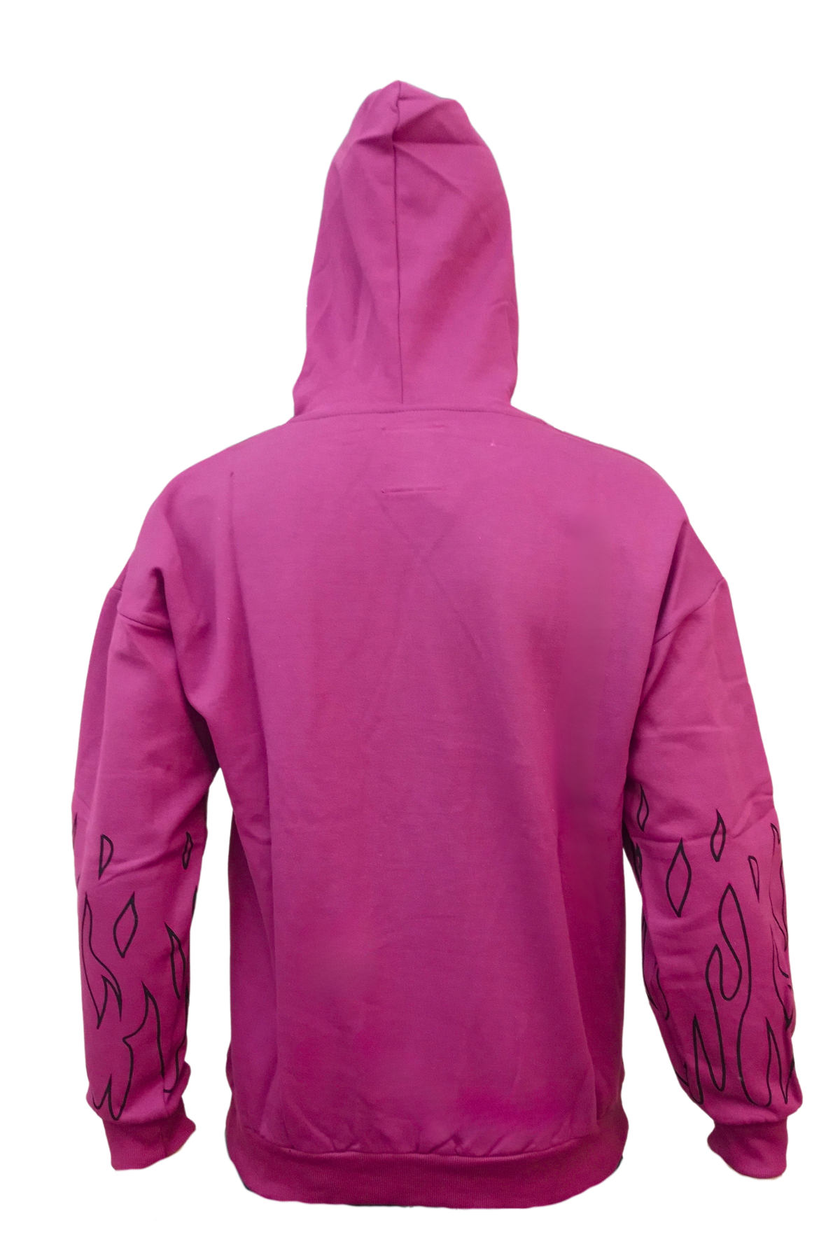 Canguero Oversize Frizado Estampado Flama | Distrito Moda