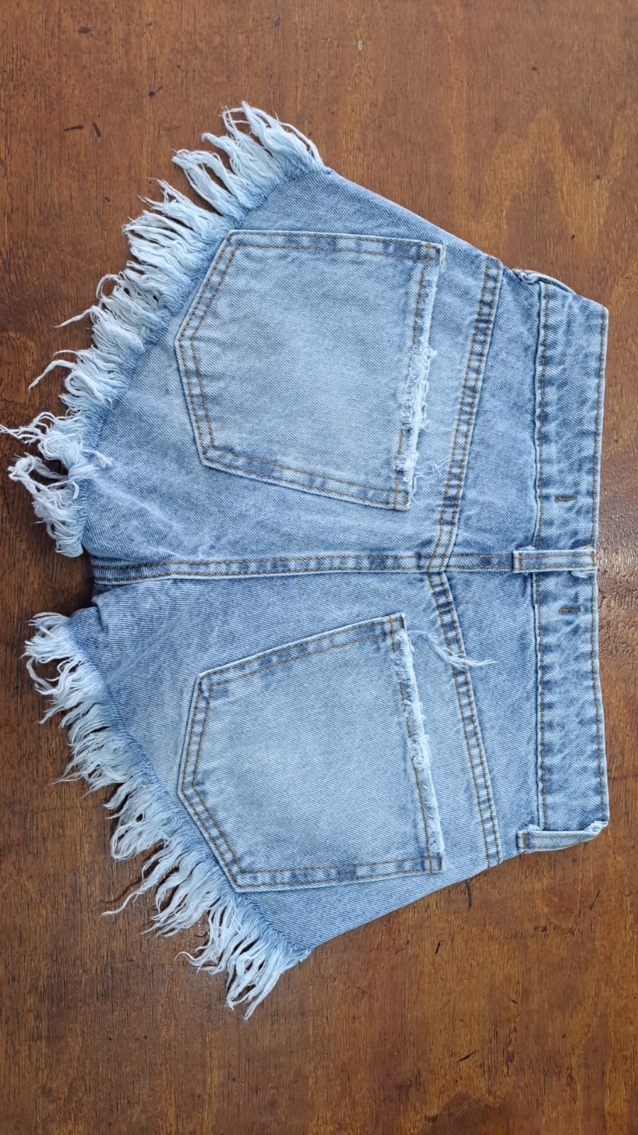 SHORT CELESTE CAVADO GASTADO | Distrito Moda