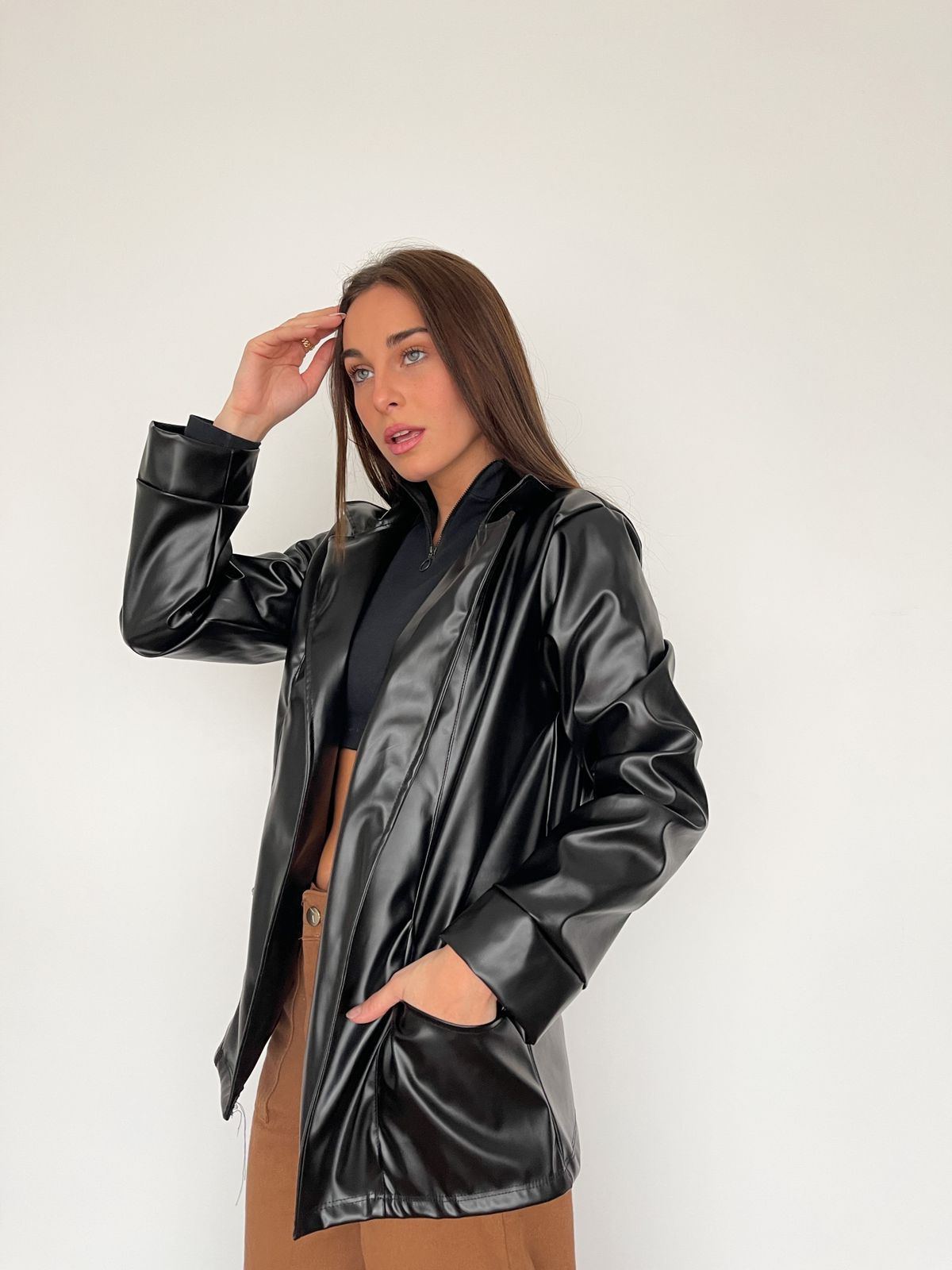 Blazer Engomado | Distrito Moda