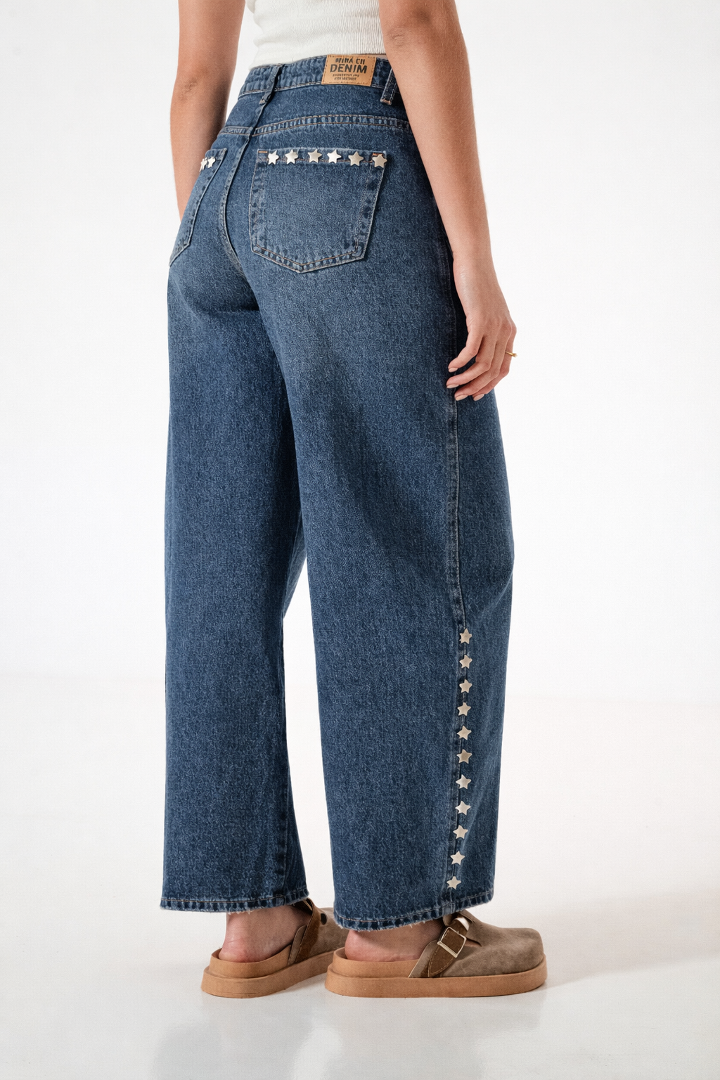 JEAN BALOON TACHAS - LY-017 | Distrito Moda